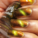 Cosmic Chaos - Red/Orange Multichrome Magnetic Nail Polish - Into the – Dam