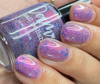 Amy - Pink Reflective Nail Polish - Glitter Nail Polish - Survivor ...