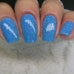 Joker - Light Blue Holographic Reflective Glitter Nail Polish