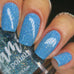 Joker - Light Blue Holographic Reflective Glitter Nail Polish