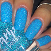 Joker - Light Blue Holographic Reflective Glitter Nail Polish